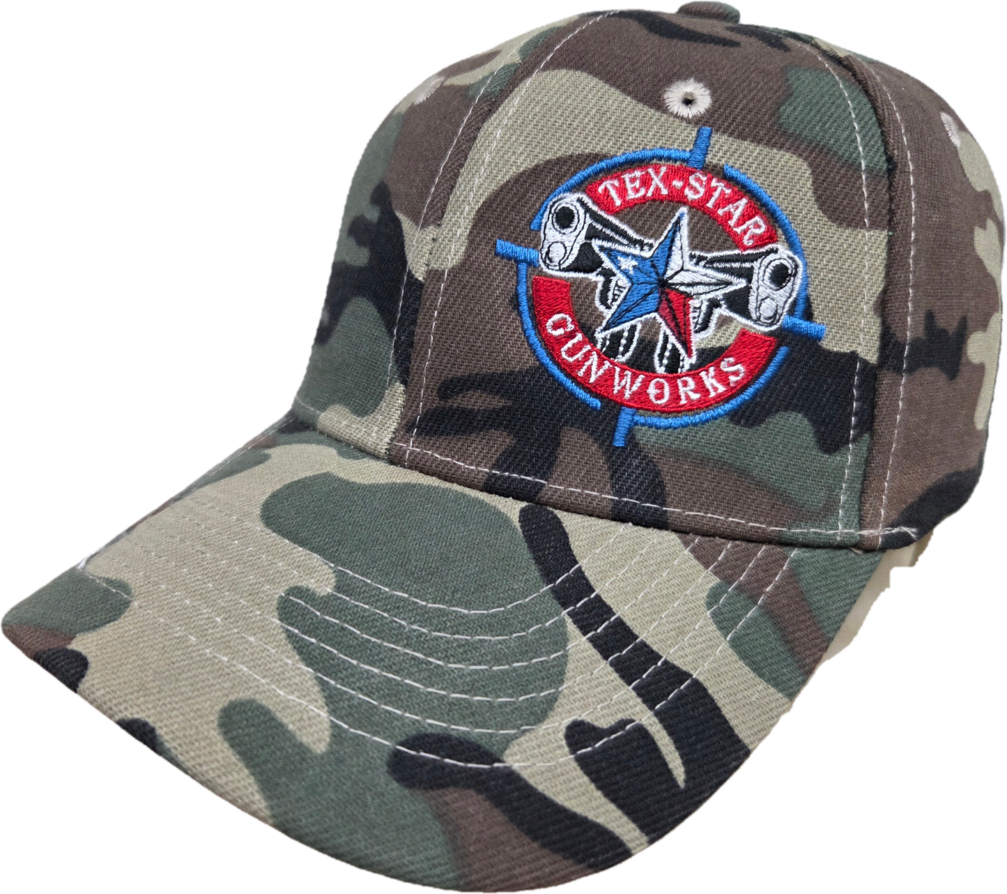 Adjustable Cap (Black/ RWB Embroidered Logo) – Tex-Star Gunworks